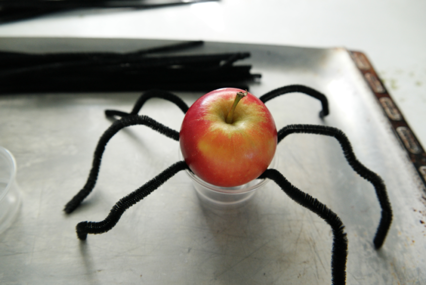 Rockit™ Apples | Apple Recipes | Halloween Chocolate Apple Spiders